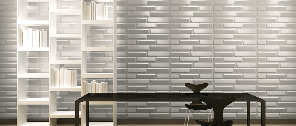 Panneau mural 3D et revêtements bois